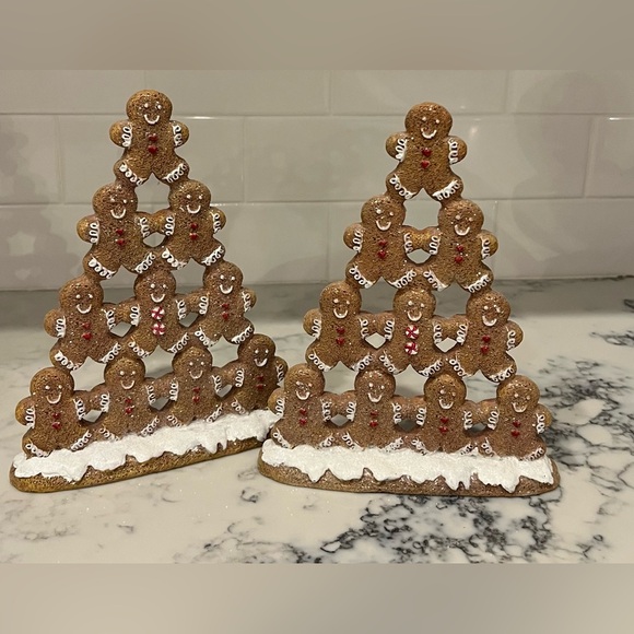 Valerie Parr Hill | Holiday | Gingerbread Cookie Pyramids Trees Valerie ...
